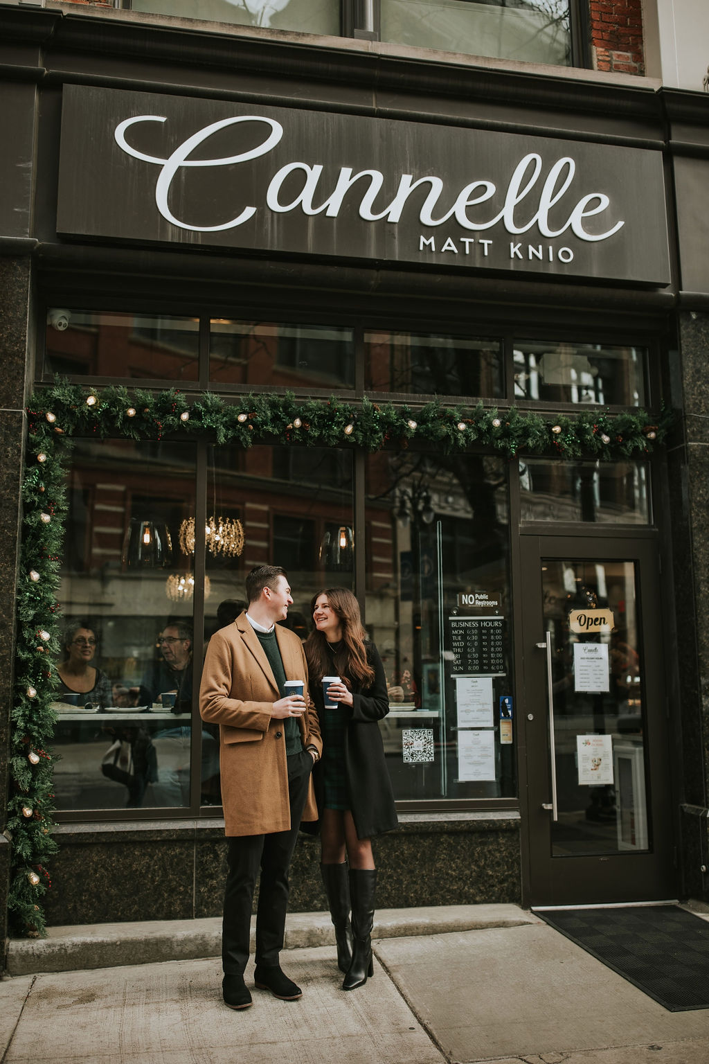 Detroit Engagement Session Date Night