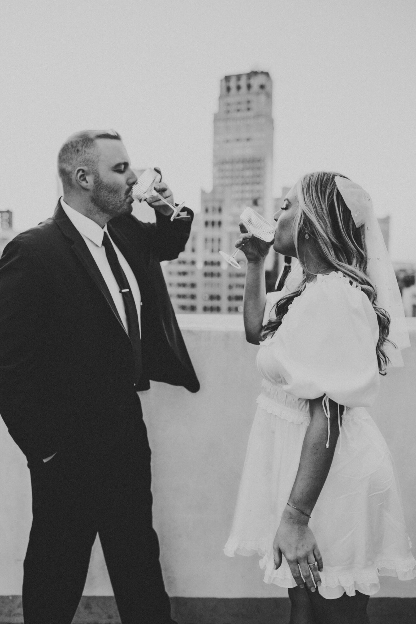 Detroit Engagement Session Date Night