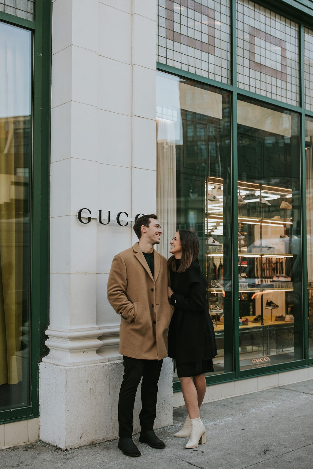 Detroit Engagement Session Date Night