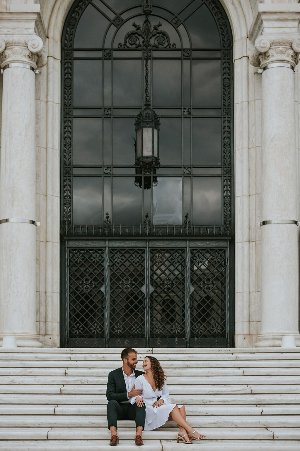 Detroit Engagement Session Date Night